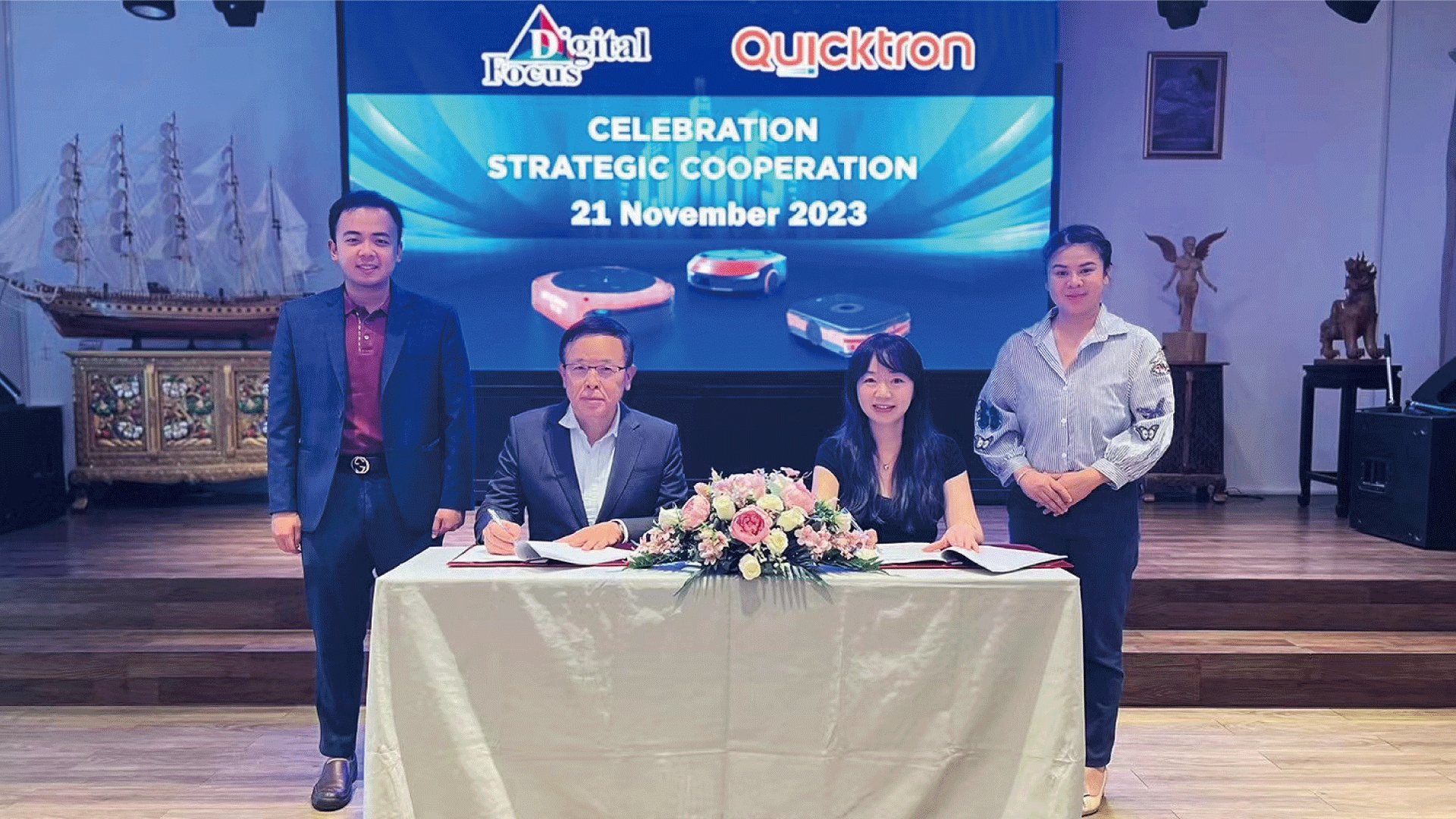 Quicktron Robotics Announces Strategic Partnership with Digital Focus to Expand Reach in Thailand